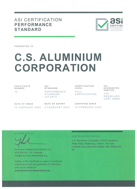 C.S. Aluminium Corporation